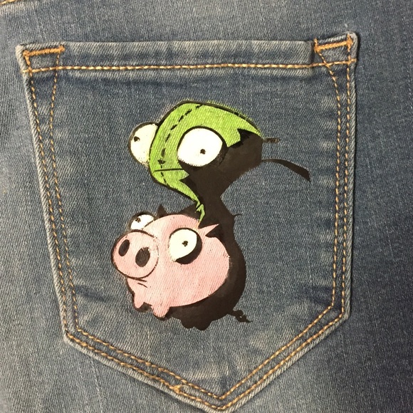 Jeans | Invader Zim Jeans | Poshmark